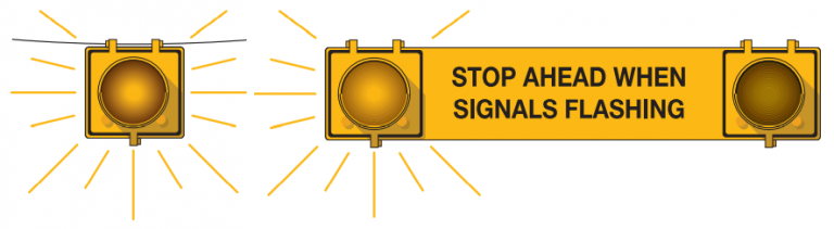 Yellow Traffic Lights - Drivers Education