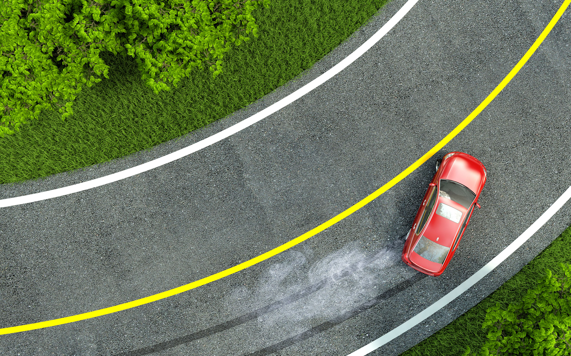 How To Recover From Front Wheel Skids And Slides Drivers Education